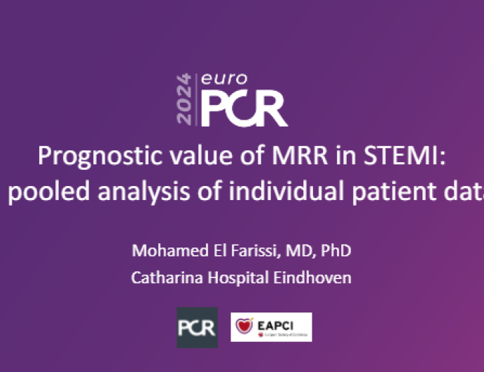 Prognostic value of MRR in STEMI: a pooled analysis of individual patient data | tctmd.com